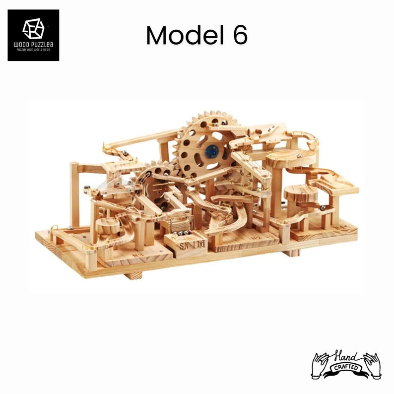 Marble Maze Run 3D Wooden Puzzle, Advanced Building Blocks Electric ...