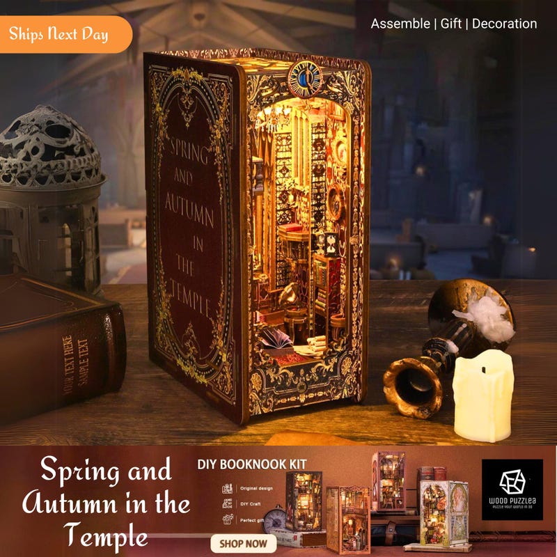 Book Nook Shelf Insert - Etsy