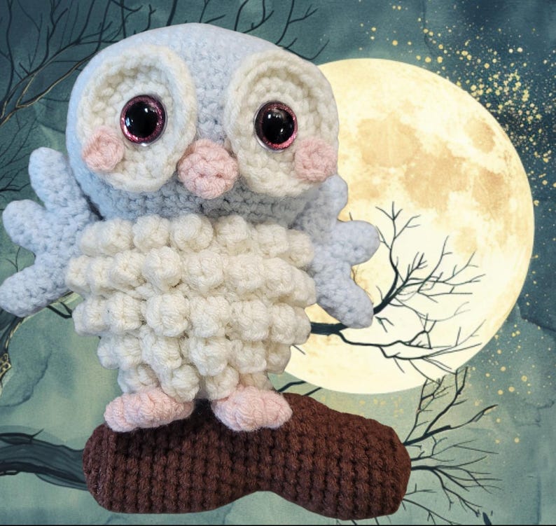 Hooty the Baby Owl! Crochet Pattern 100% Original Fun Craft Ideas for ...