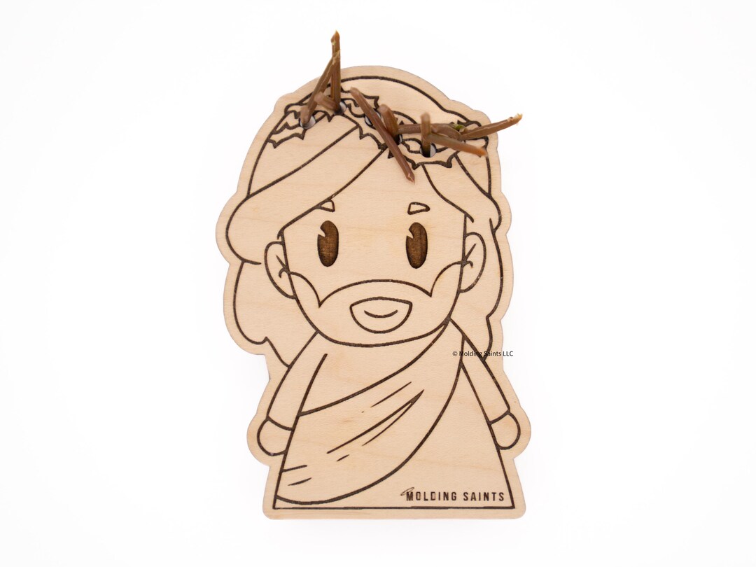 Mini Jesus Nature Sensory Board: Catholic Sensory Play for Kids - Etsy