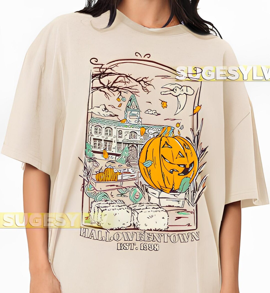 Halloween Town Est 1998 T-shirt, Halloweentown University, Cute Retro ...