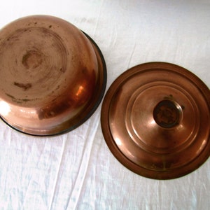 Vintage Copper Pot With Lid From 1940s (bakiri), Mid Century, Greek ...