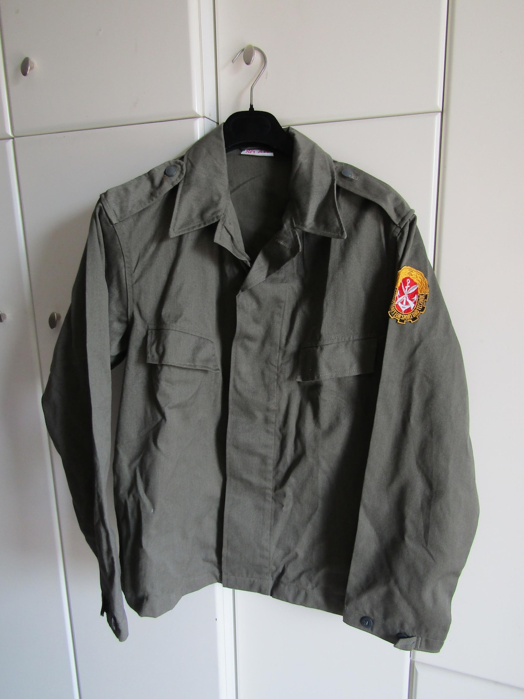 Vintage DDR Paramilitary Field Jacket & Trouser: Never Used GDR ...