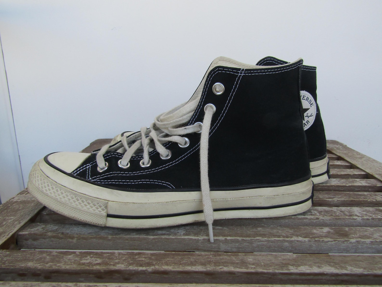 Converse Chuck Taylor All Stars Vintage 70 Hi Top Black Size 7 1/2 ...