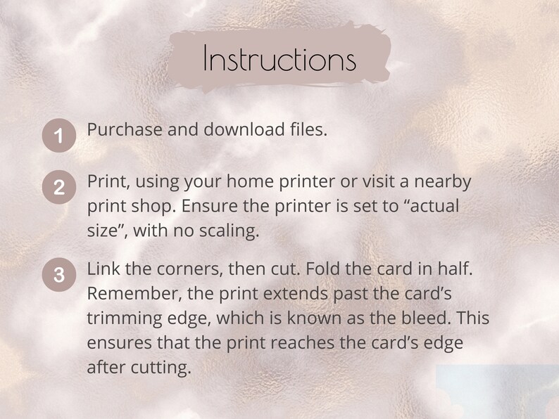 Minimalistic Cute Easter Greeting Card, Printable PDF Card, Digital ...