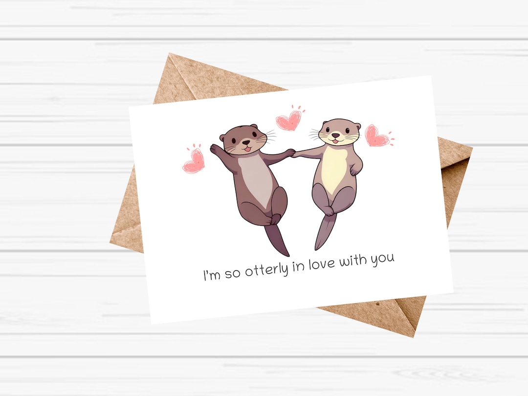 Printable Love Card, Valentine Card, Valentine Greeting Card, Cute ...