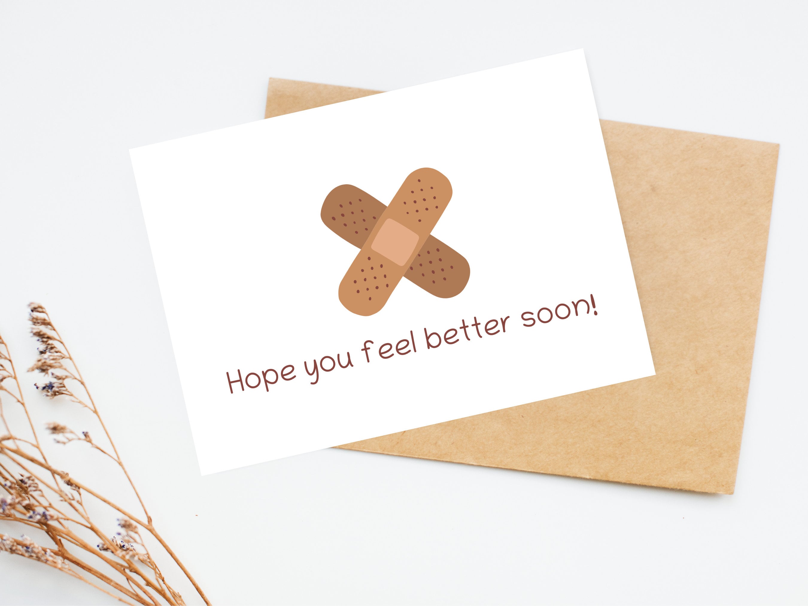 Digital Get Well Soon Card, Get Well Soon Greeting Card, Digital ...