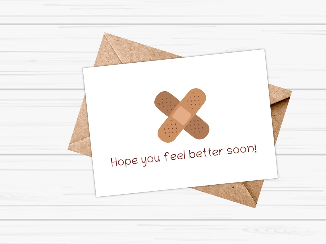 Digital Get Well Soon Card, Get Well Soon Greeting Card, Digital ...