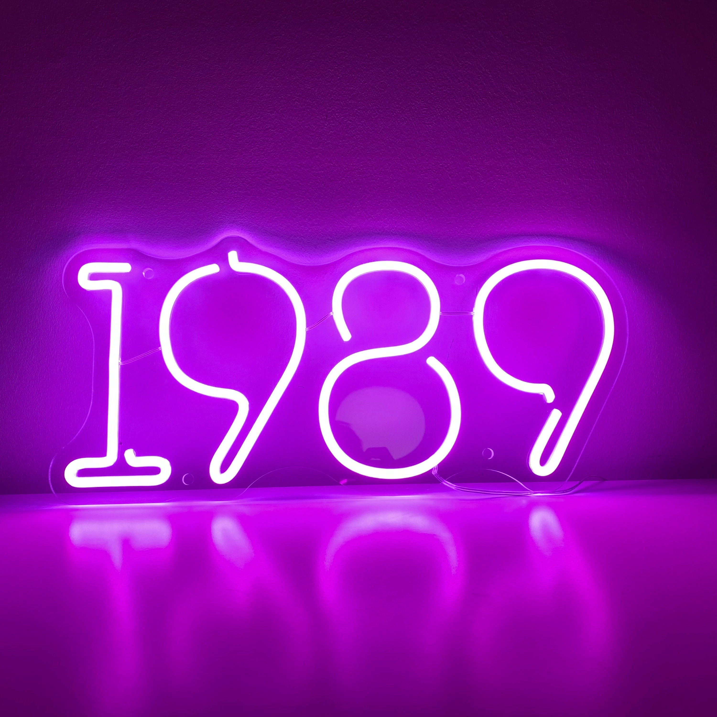 1989 World Tour Inspired LED Neon Sign Dorm Room Decor Merch Gift for ...