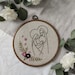 Holy Family Embroidery Pattern, Christian Home Decorations, Catholic ...