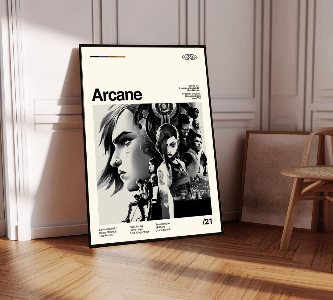 Arcane Poster, Arcane Wall Art, Mid Century Art, Midcentury Wall Art ...