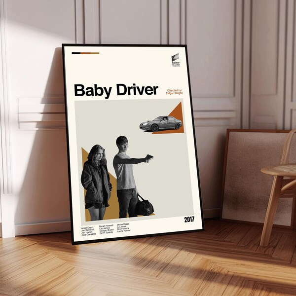 Baby Driver Poster - Etsy