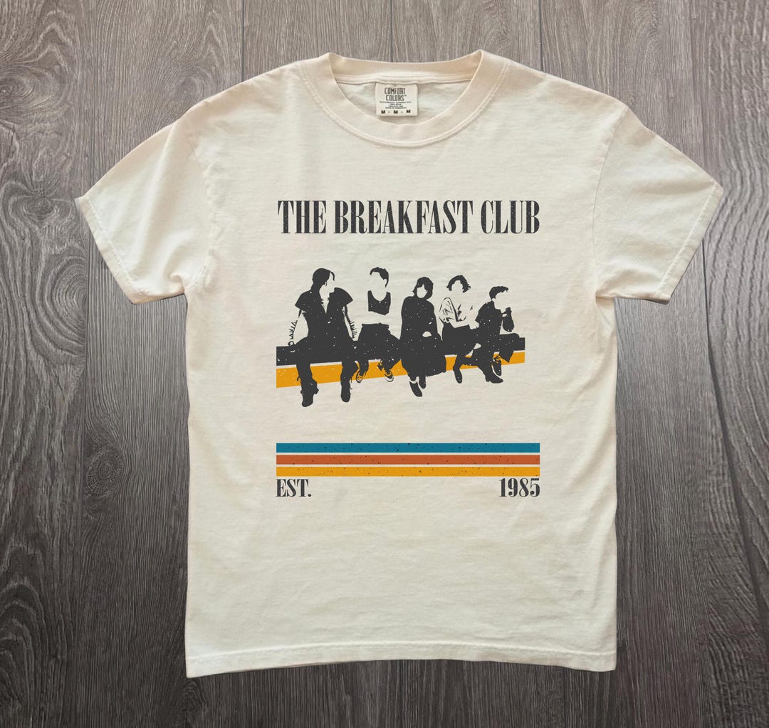 The Breakfast Club Shirt | Comfort Colors Shirt | Vintage Movie Shirt ...