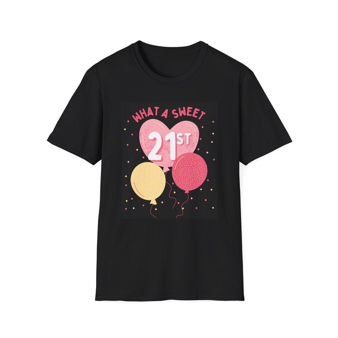 21st Birthday Shirt Birthday Party Tshirt Birthday Squad T-shirt ...