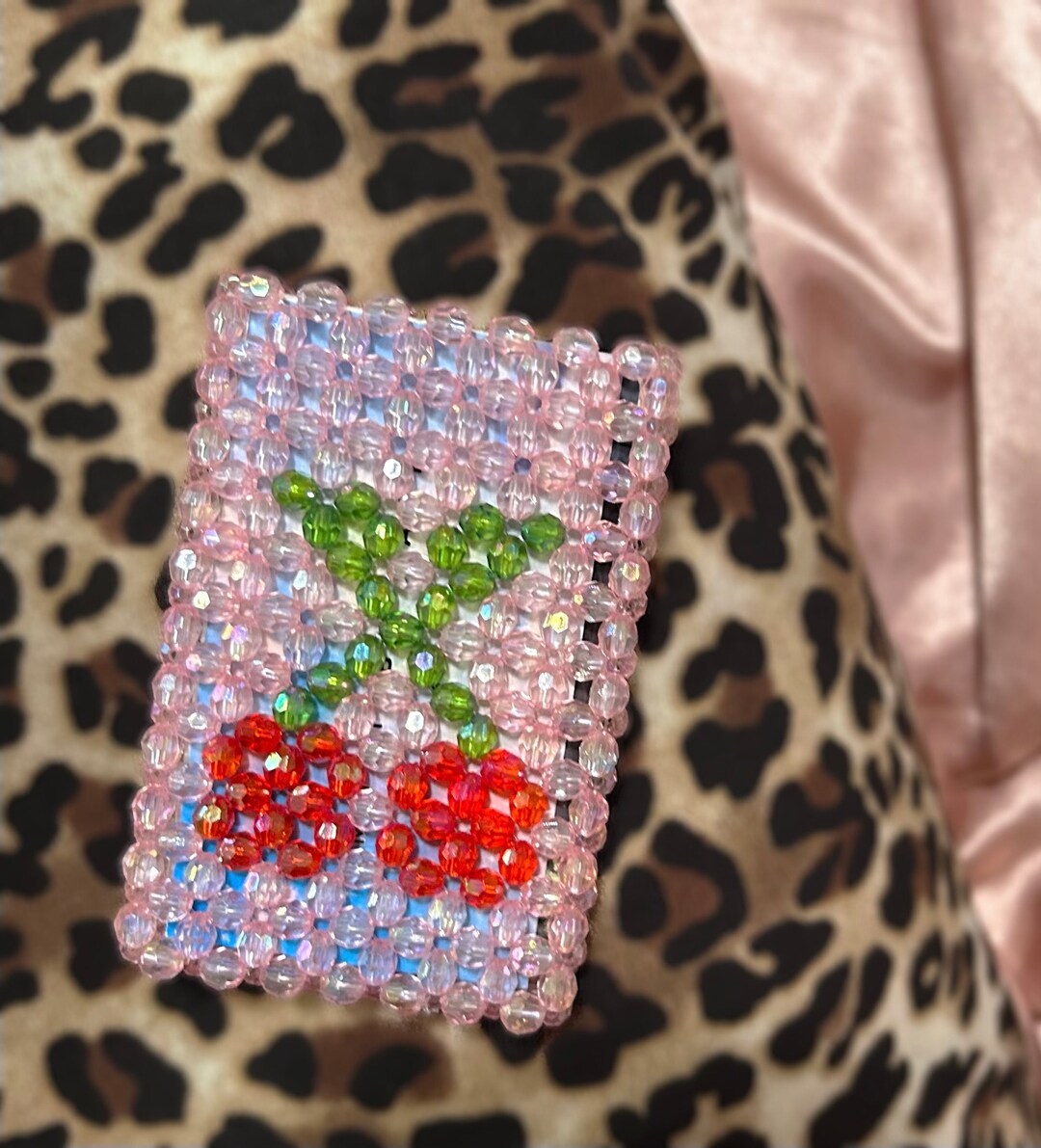 Strawberry Card Holder - Etsy