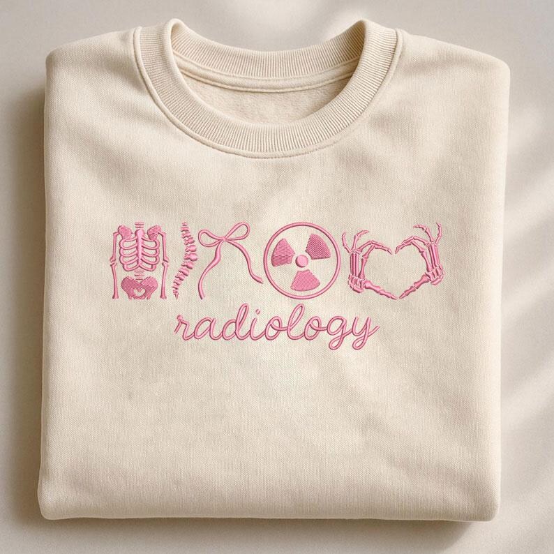 Radiology Medical Icons Machine Embroidery File, Xray Tech Life Design ...