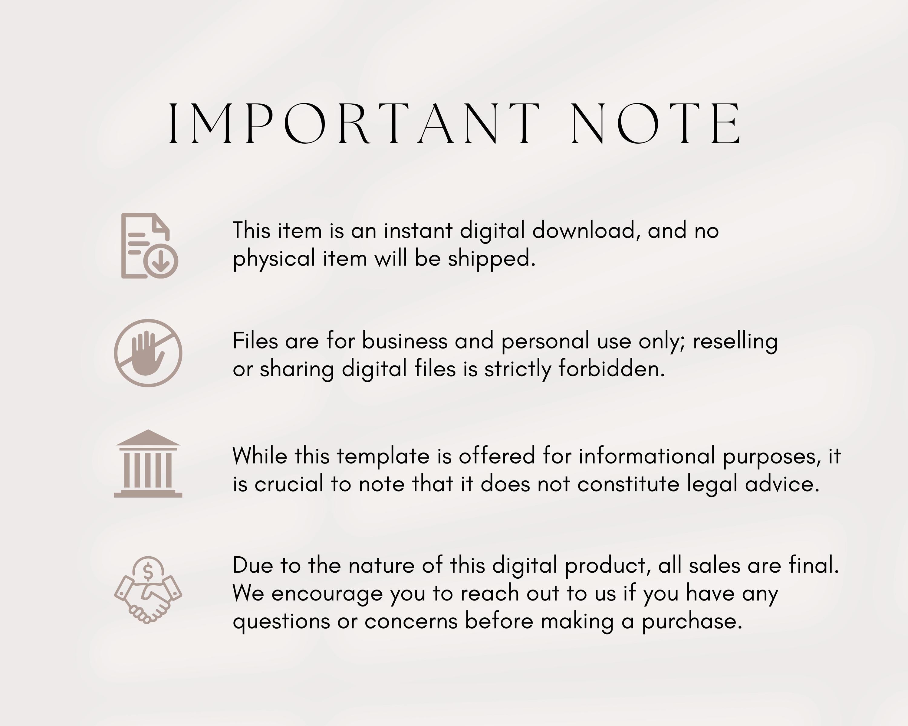 Website Terms and Conditions Template, Terms of Use, Terms of Service ...