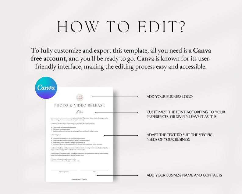 Professional Facial Treatment Client Essentials Bundle | Intake ...