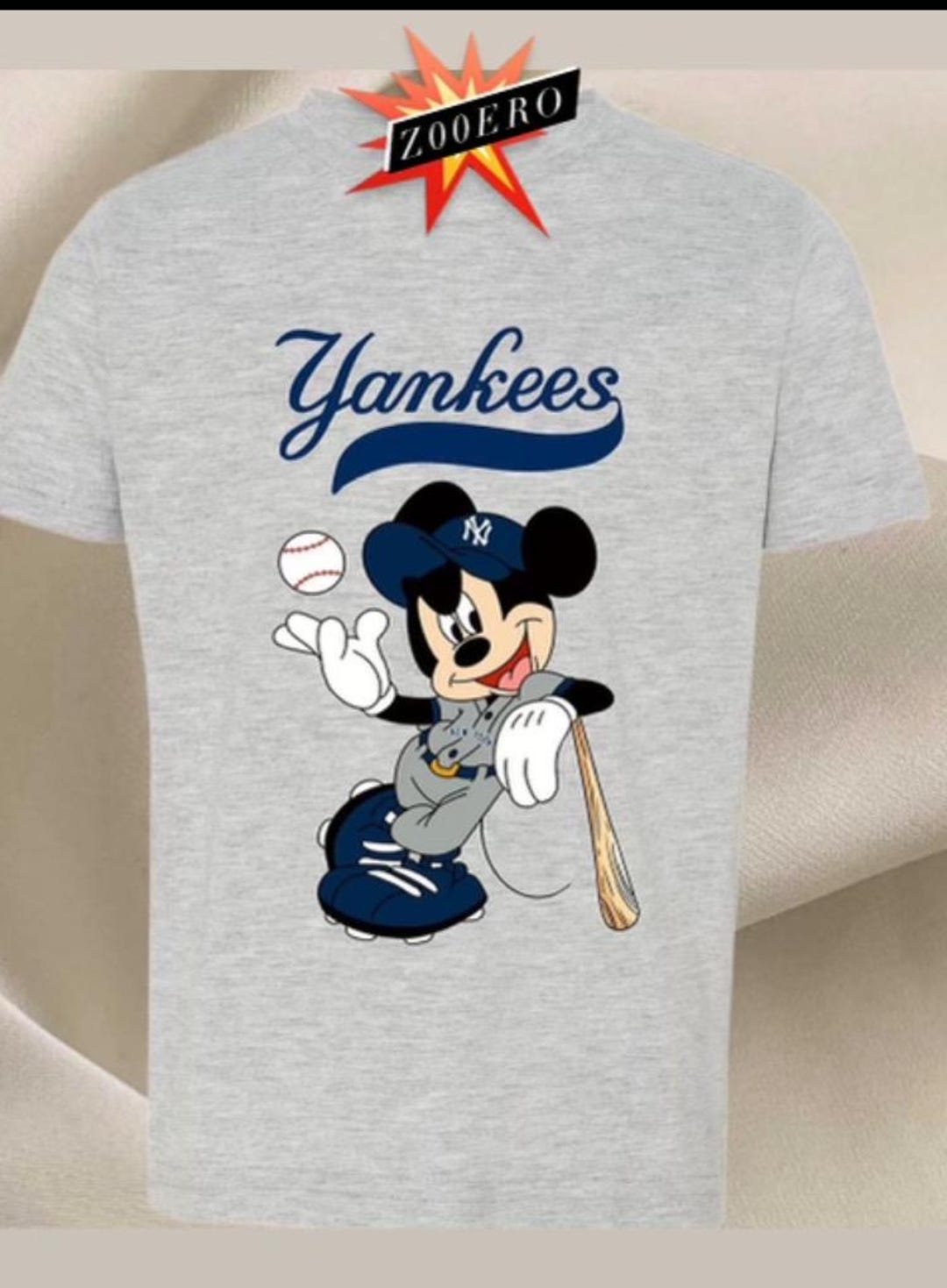 Yankees Mickey Mouse - Etsy