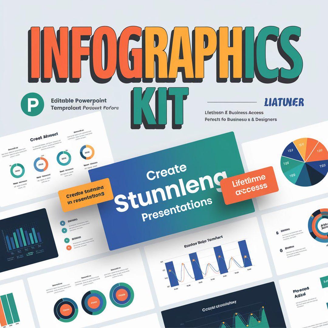 Infographics Kit Lifetime Deal for Editable Powerpoint Templates, the ...