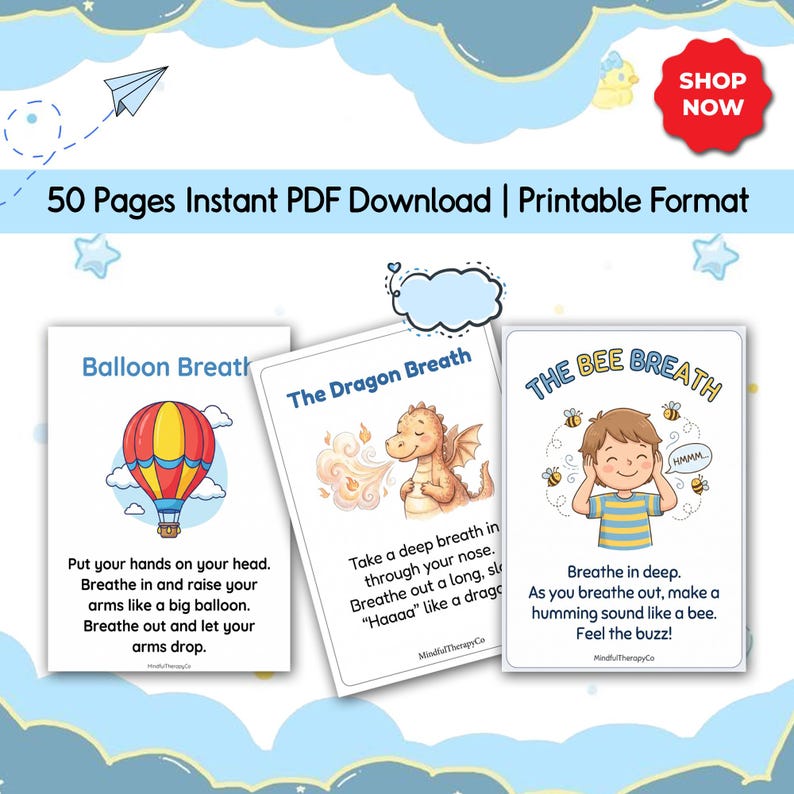 Kids Self Regulation Coping Skill Cards | 40 Calming Strategy Cards ...