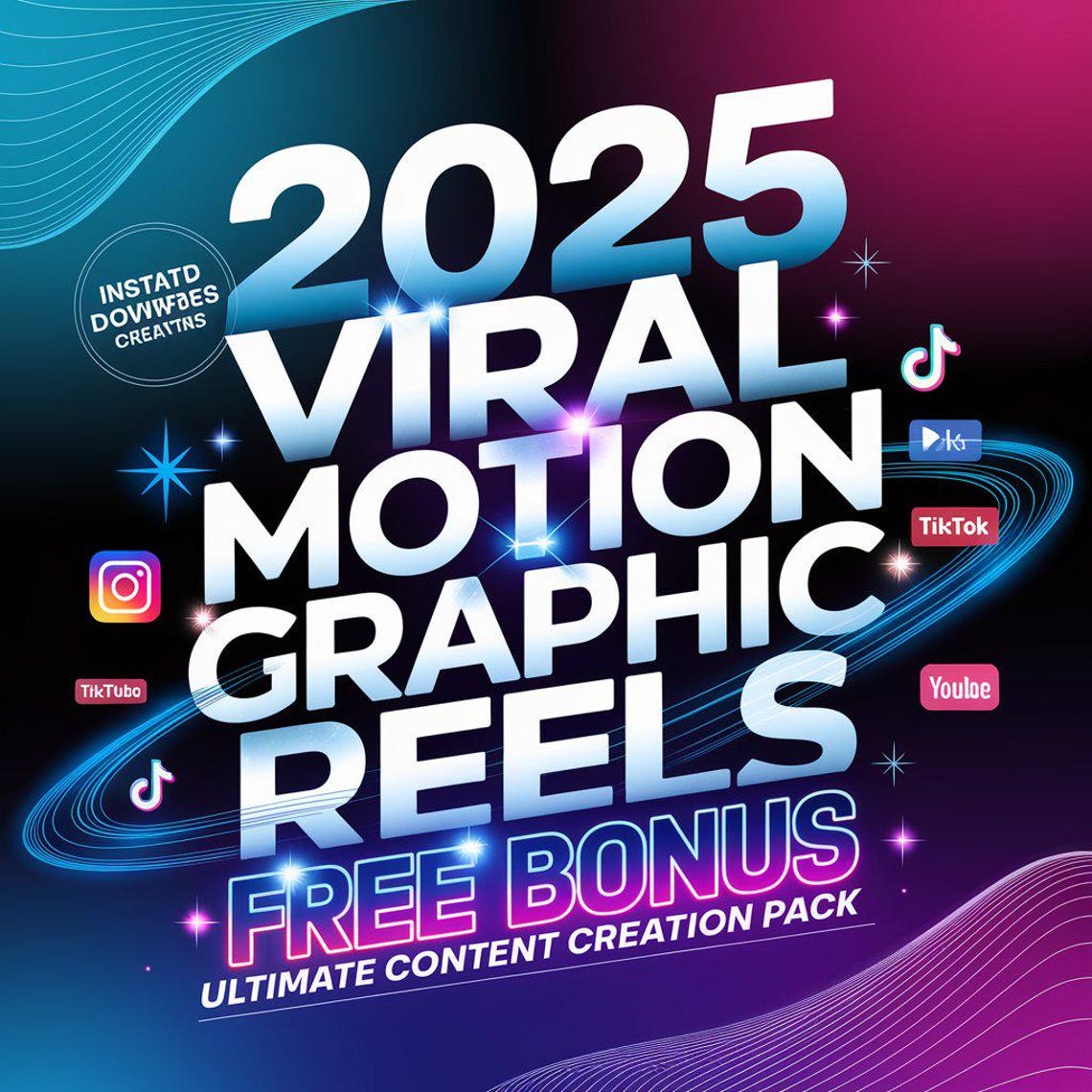 2025 Viral Motion Graphic Reels Bundle With Free Bonus – Ultimate ...