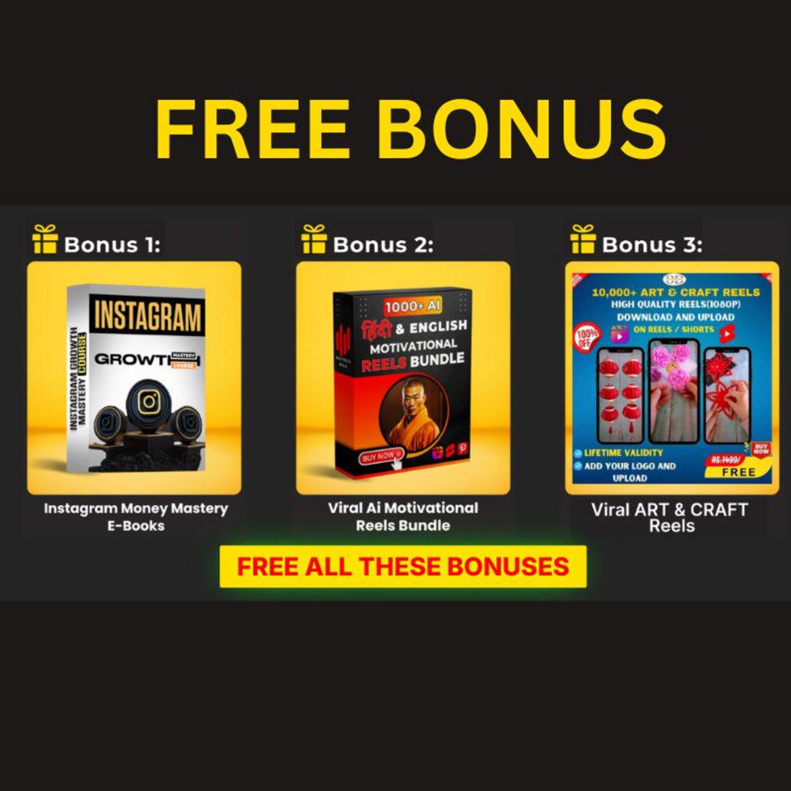 2025 Viral Motion Graphic Reels Bundle With Free Bonus Ultimate Content ...