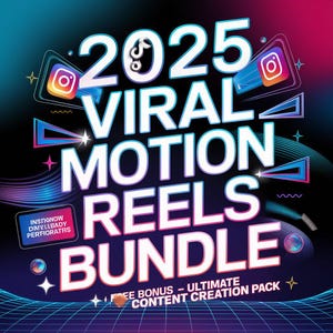 2025 Viral Motion Graphic Reels Bundle With Free Bonus – Ultimate ...