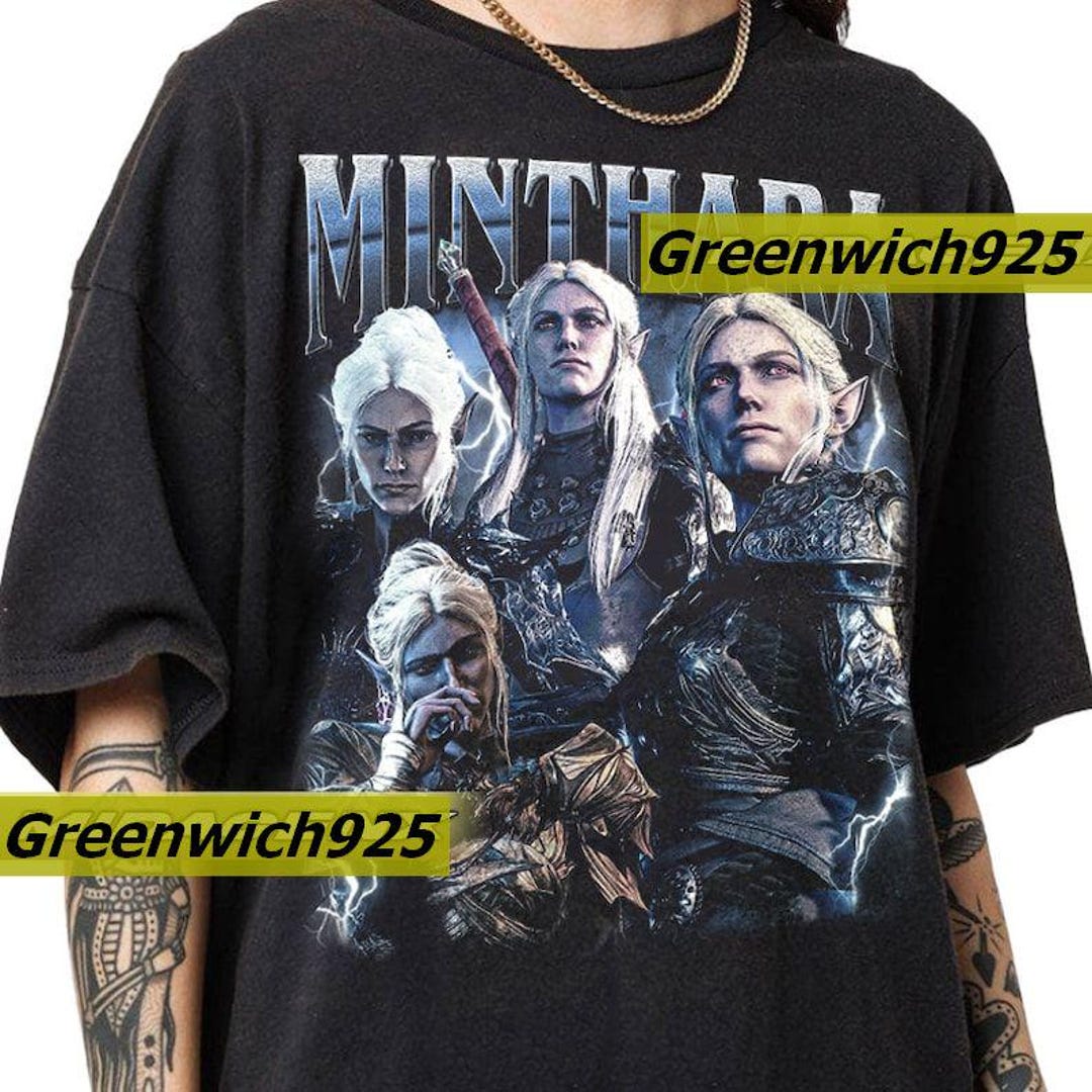 Limited Minthara Baldurs Gate 3 Vintage T-shirt, Gift for Women and Man ...