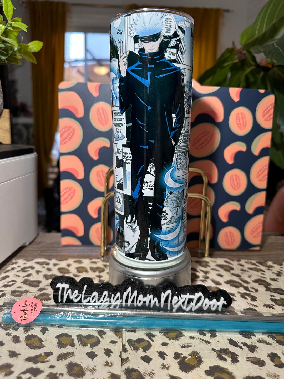 Cute Anime Gojo 20oz Tumbler Cute Anime Girl Cup Anime Gift Idea Gift ...