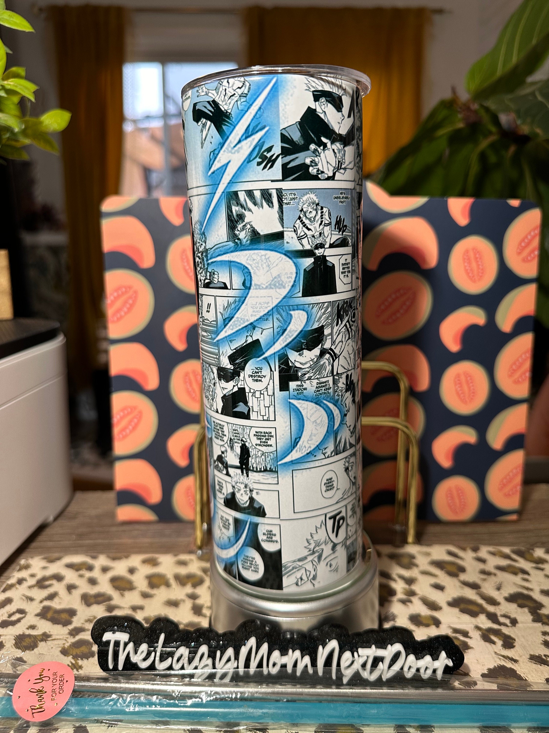 Cute Anime Gojo 20oz Tumbler Cute Anime Girl Cup Anime Gift Idea Gift ...