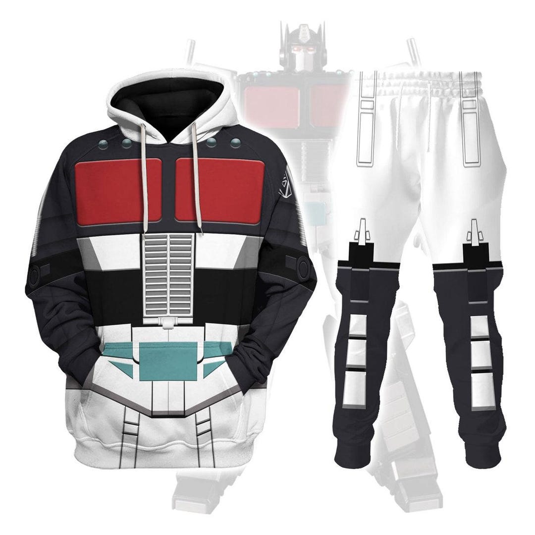 Black Convoy Costume Cosplay Hoodie and Joggers, Black Convoy ...