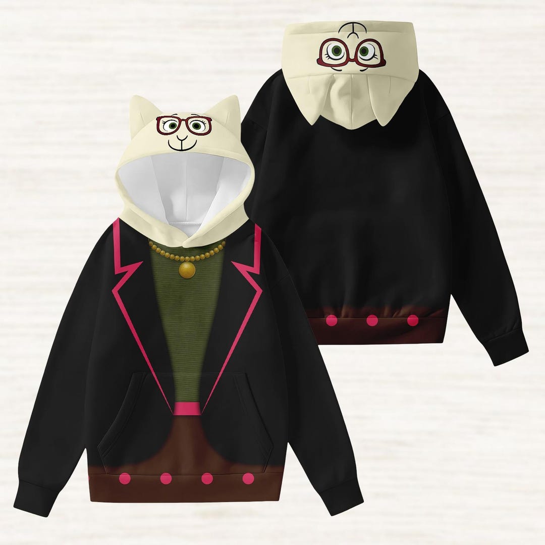 Dawn Bellwether Cosplay Hoodie With Ears, Disney Zootopia Costume Shirt ...