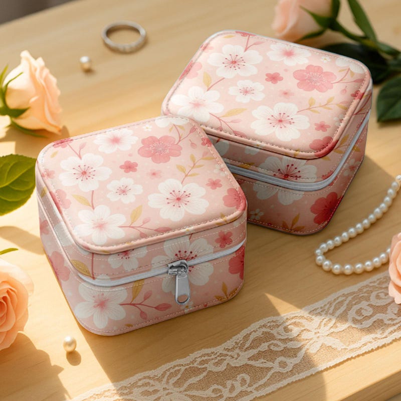 Jewelry Box Japanese Pink - Etsy