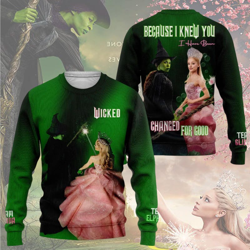 Wicked the Movie Sweater - Etsy