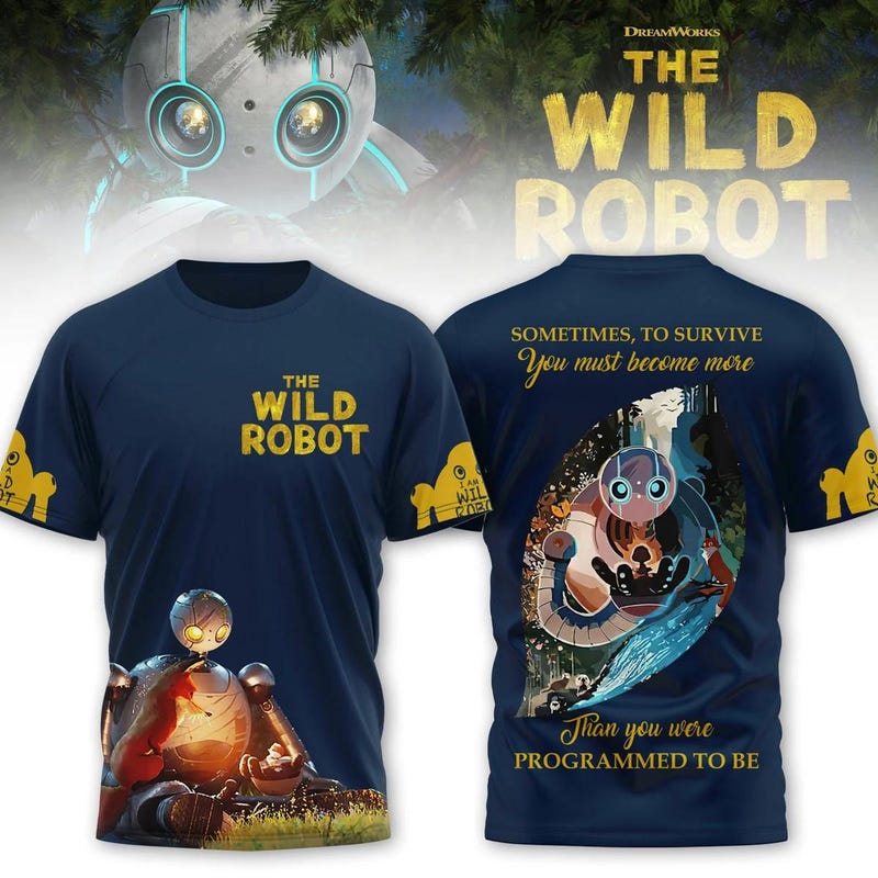 Robot T Shirt - Etsy