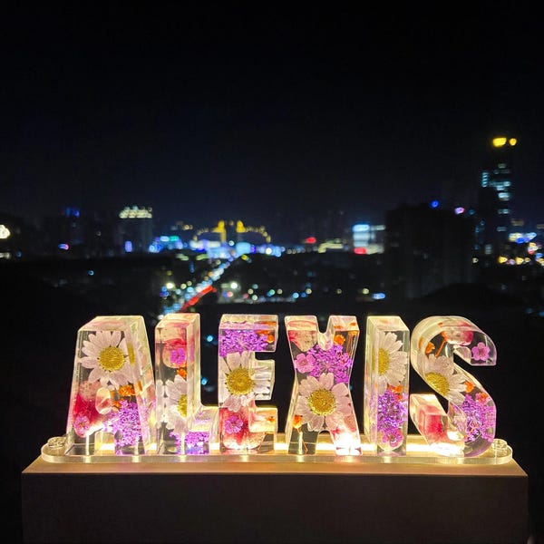 Buy Resin Letters and Signs Online In India - Etsy India