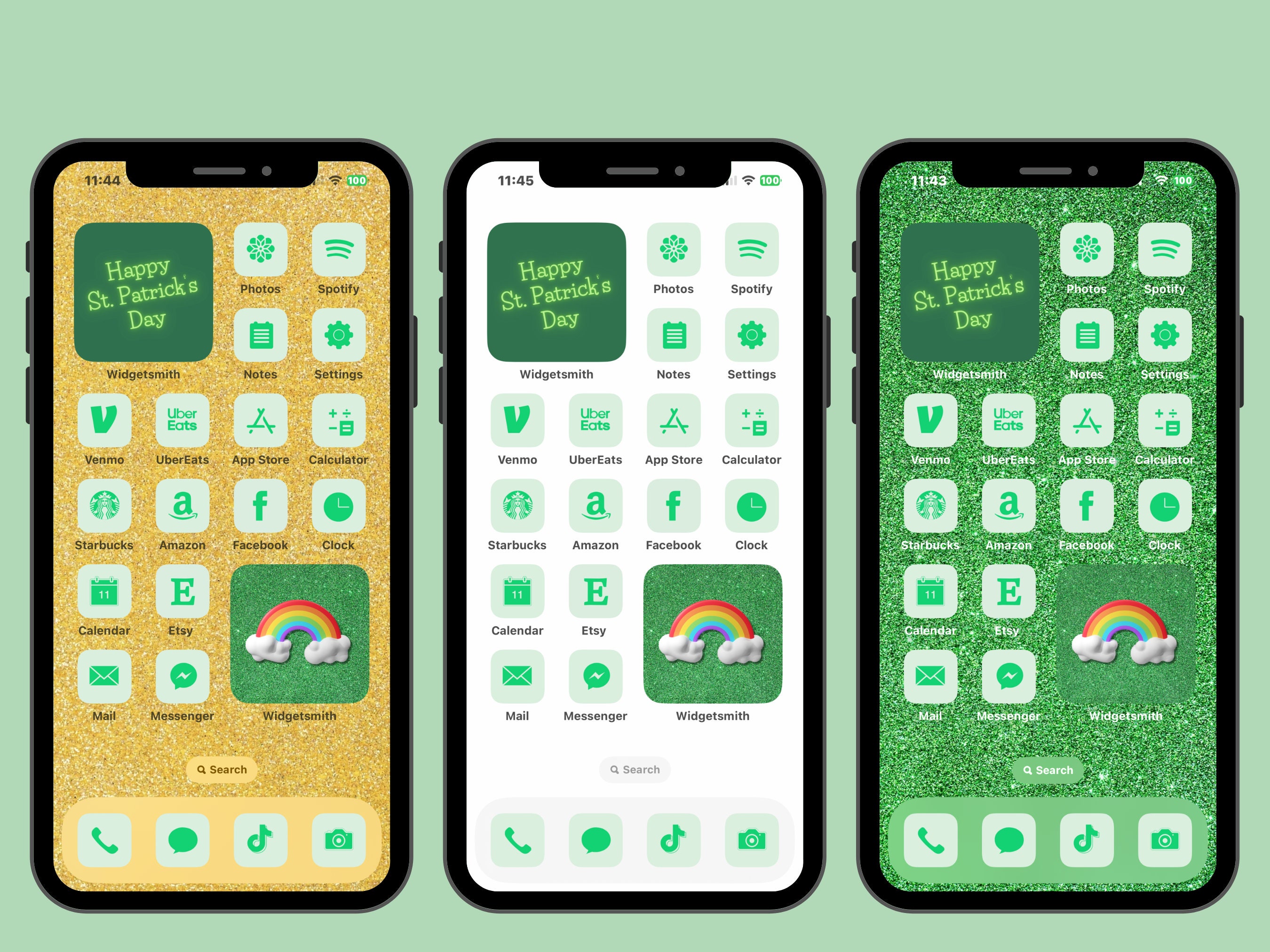 St. Patrick's Day Theme Ios App Icons - Etsy