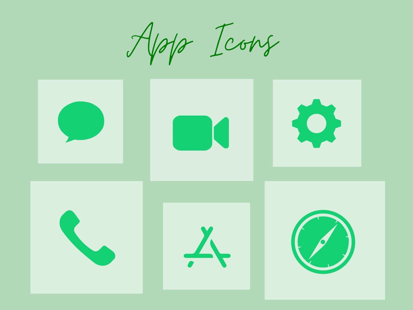 St. Patrick's Day Theme Ios App Icons - Etsy