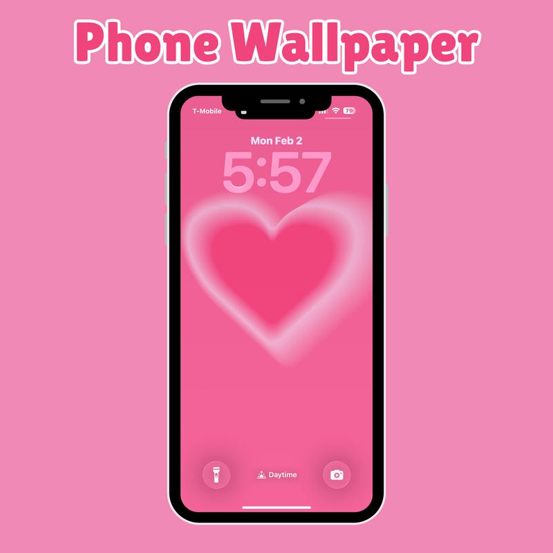 Valentines Day Lock Screen Wallpaper - Etsy