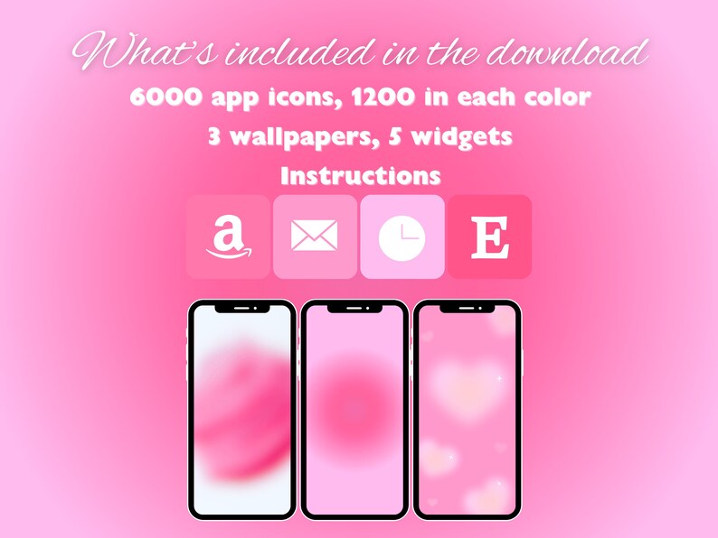 The Pink Palette Theme | Pink Widgets | Pink Wallpapers | Pink Ios App ...
