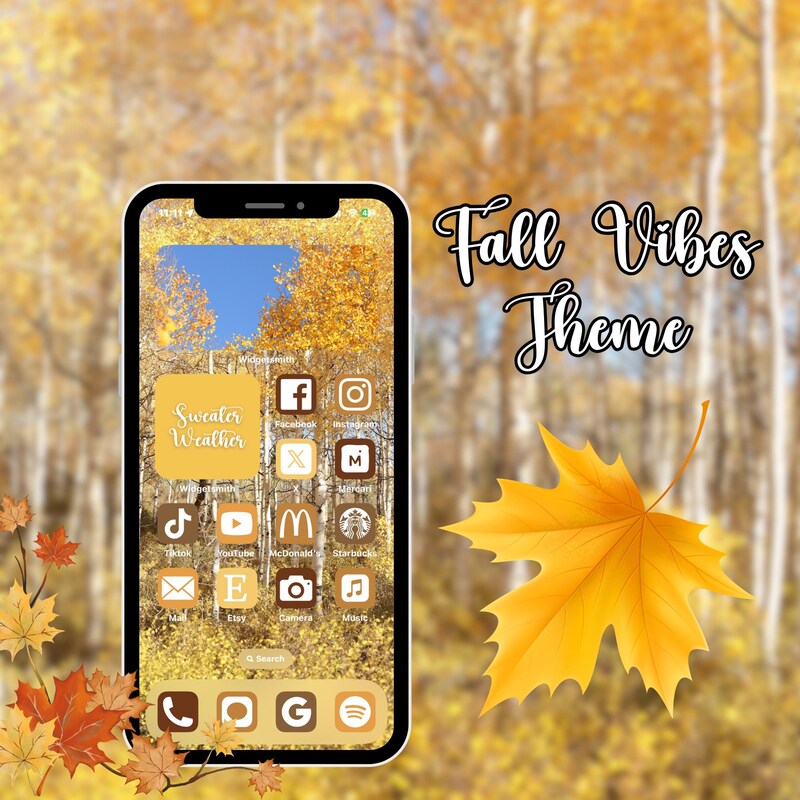Fall App Icons - Etsy