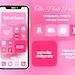The Pink Palette Theme Pink Widgets Pink Wallpapers Pink Ios App Icons ...