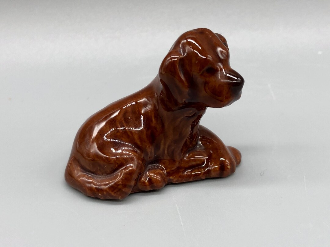 Vintage Wade Red Setter Red Rose Tea Figurine | Red Setter Dog Figurine ...