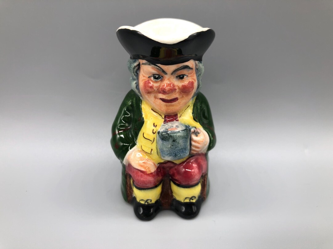 Vintage Kelsboro Ware Toby Jug | Hand Painted Toby Jug | Small Vintage ...