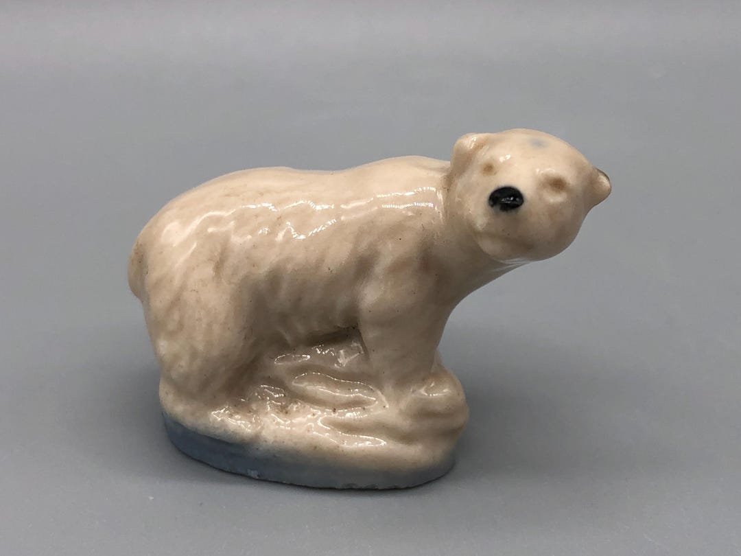 Vintage Wade Whimsies Polar Bear 1980’s English Whimsies Set 12 ...