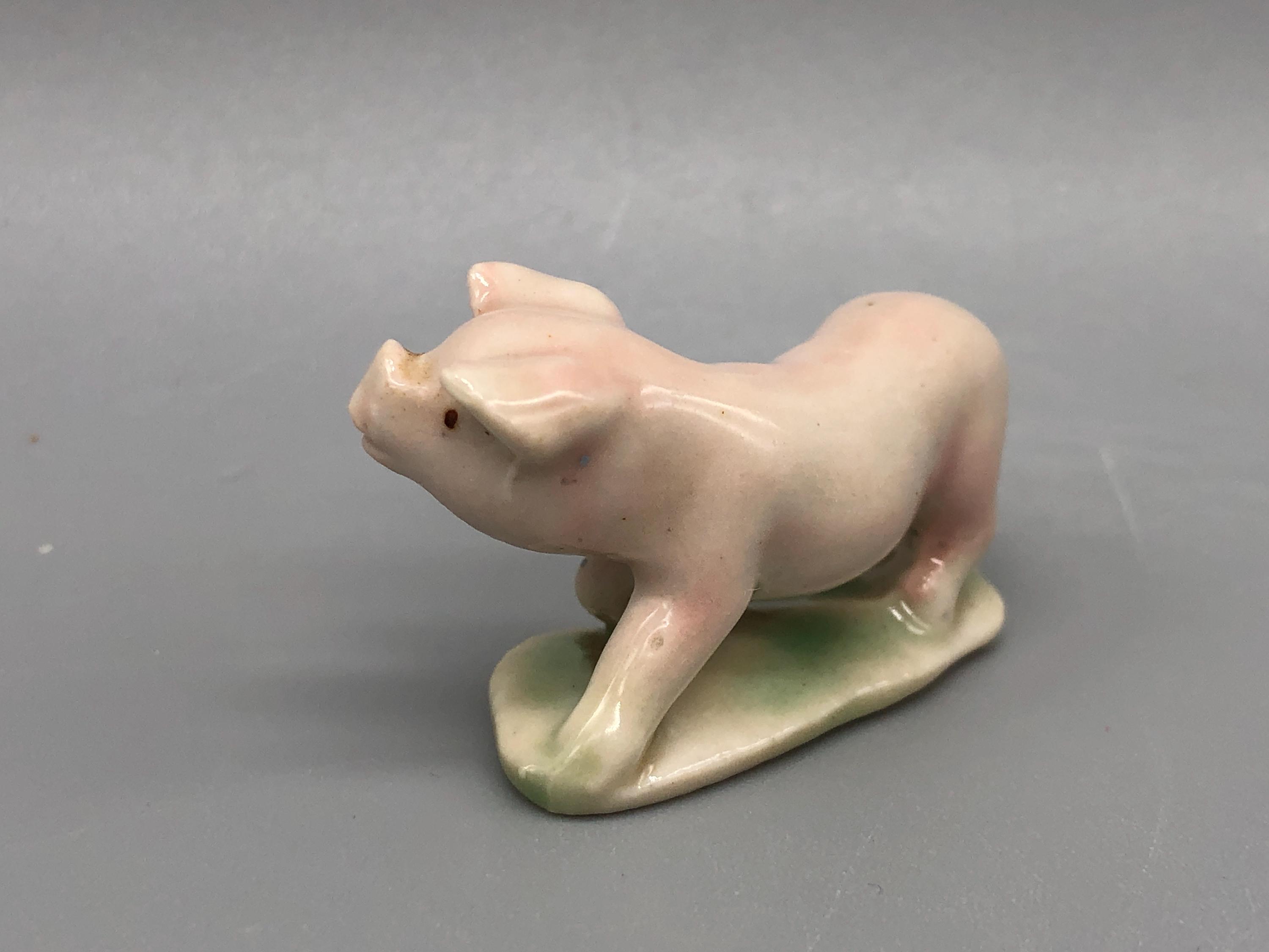 Vintage Wade Pig Figurine | Vintage Wade Early First Whimsies Pig 1950 ...
