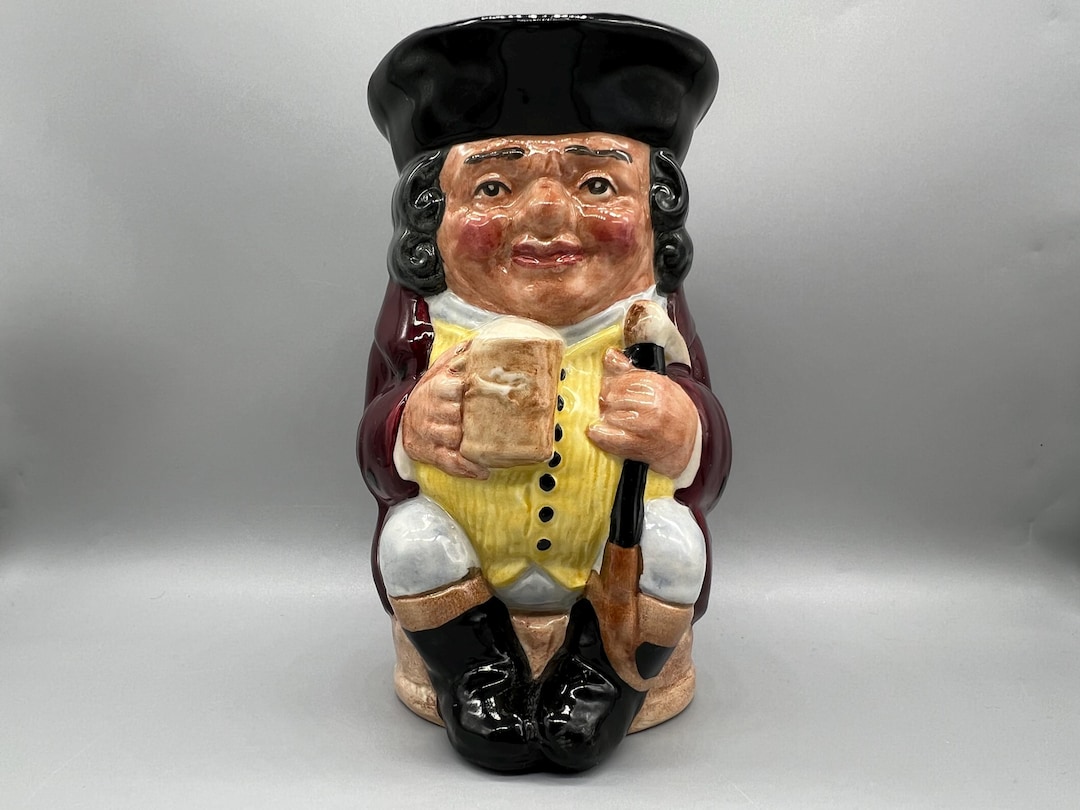 Vintage Royal Doulton Jolly Toby Toby Jug | Royal Doulton Jolly Toby ...