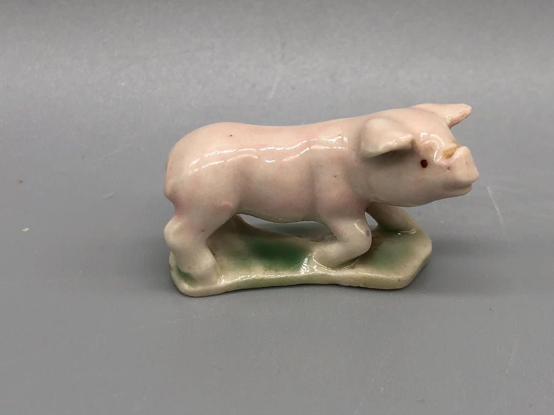 Vintage Wade Pig Figurine | Vintage Wade Early First Whimsies Pig 1950 ...