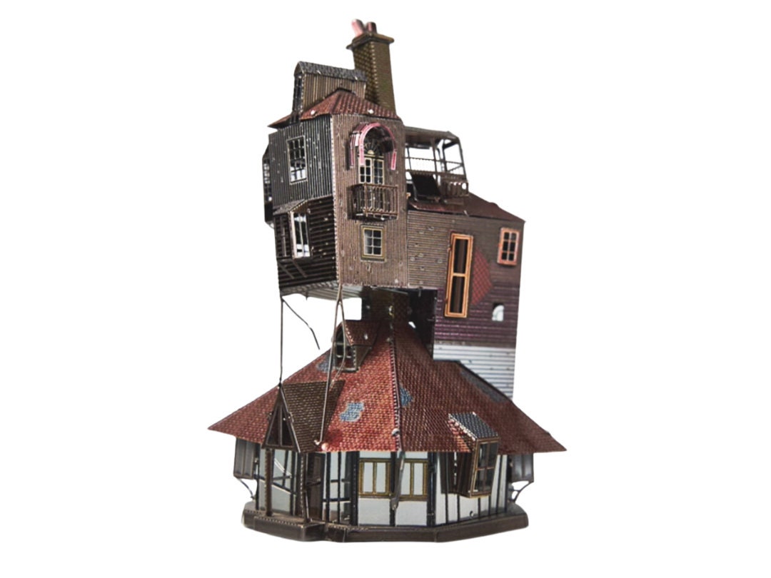 Weasley House Metal Model Kit 3D Puzzle Craft Gift the Burrow House ...